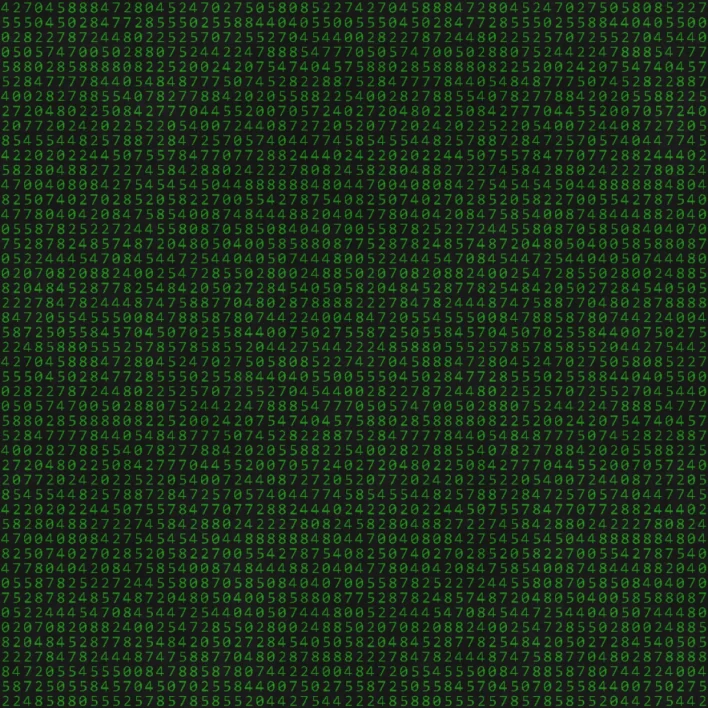 Black Scratched Screen With Numbers