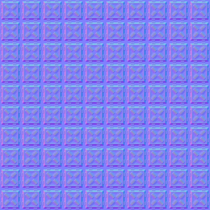 White Dusty Space Station Panels