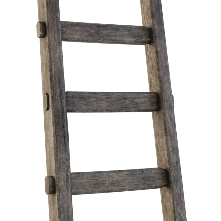 Old Wooden Ladder