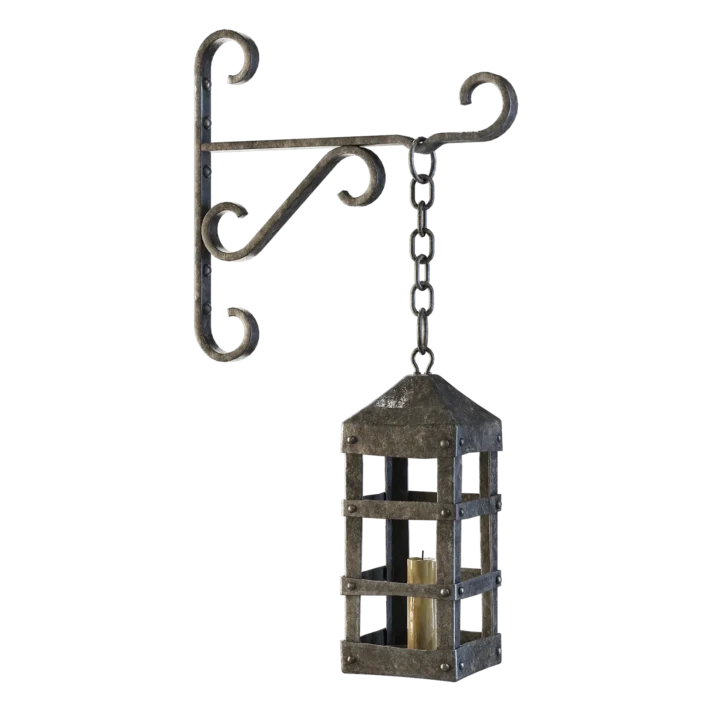 Medieval Metal Lantern