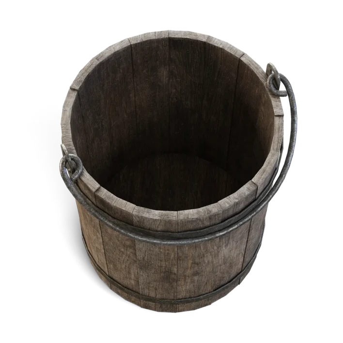 Old Wooden Bucket