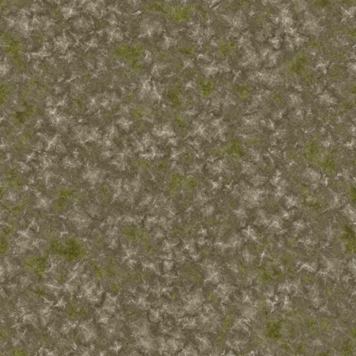 Mossy Grey Stone