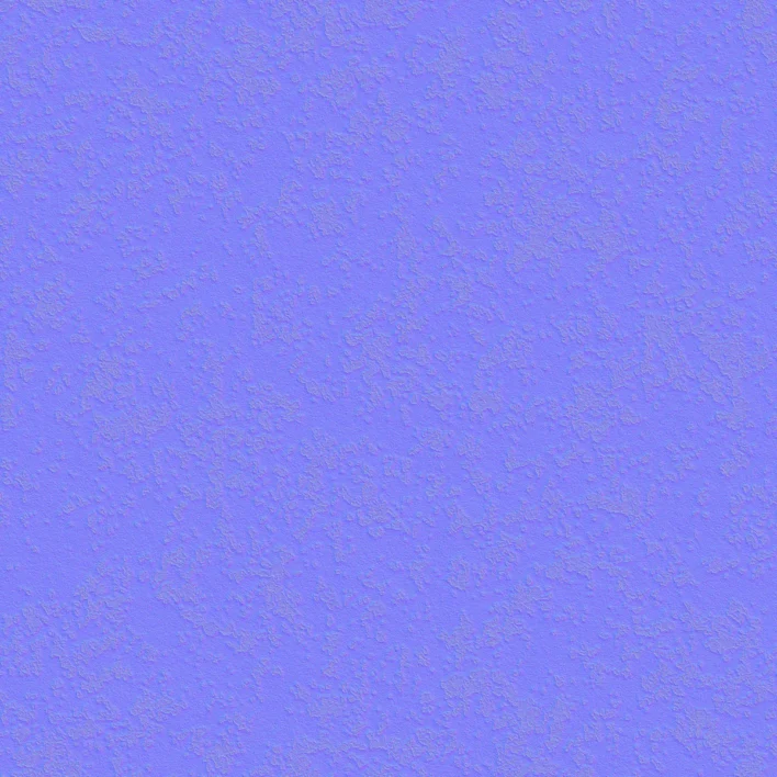 Blue Paint Leaking Rust