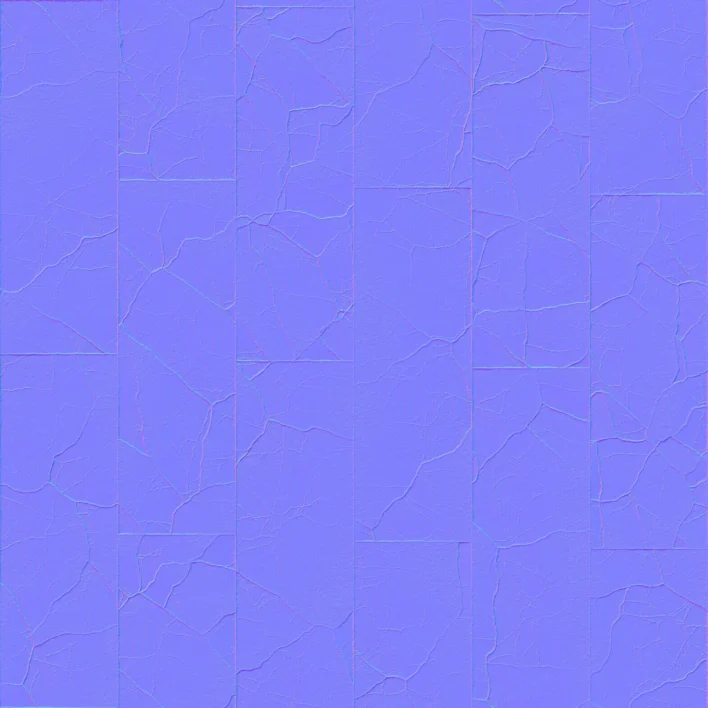 Cracked Concrete Tiles