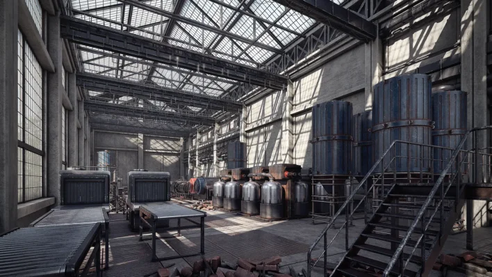 Abandoned Factory Kitbash