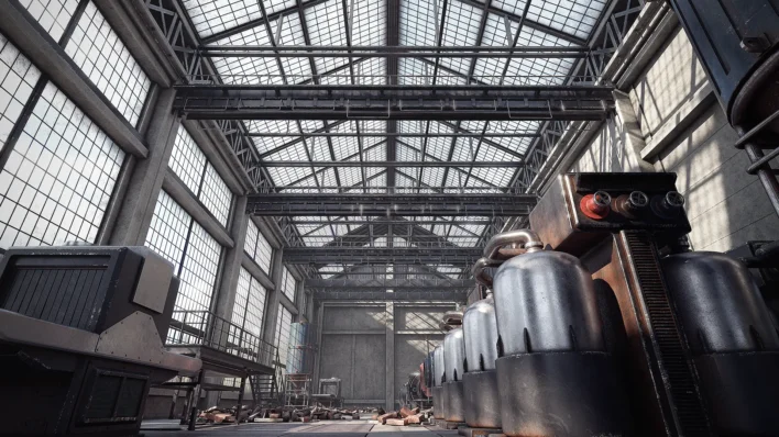 Abandoned Factory Kitbash