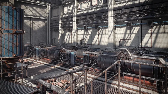 Abandoned Factory Kitbash