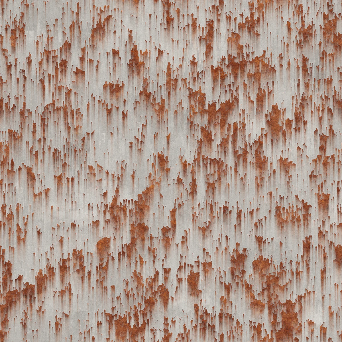 Yellow Paint Leaking Rust