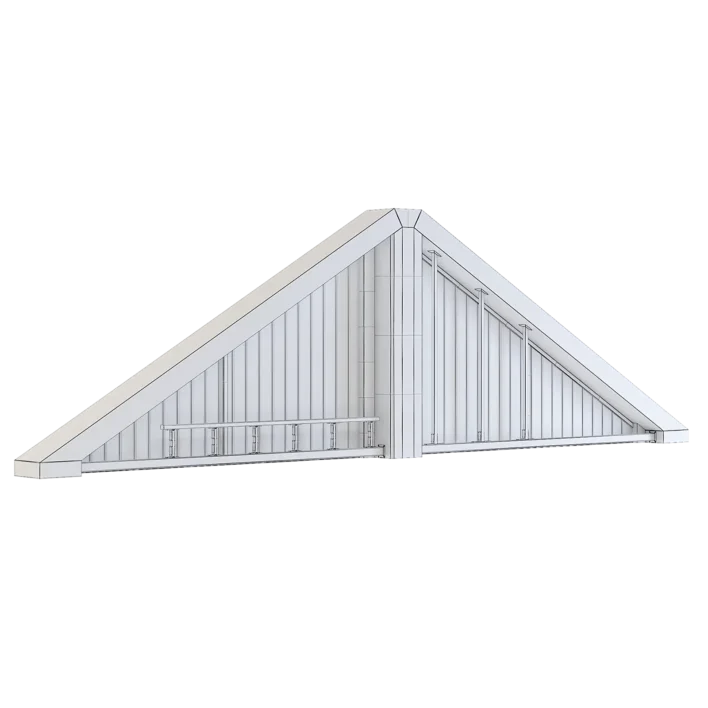Factory Front Wall Triangle