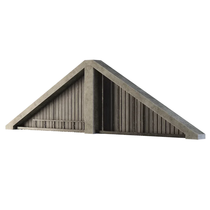 Factory Front Wall Triangle