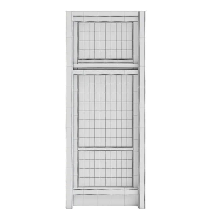 Factory Side Wall with Windows