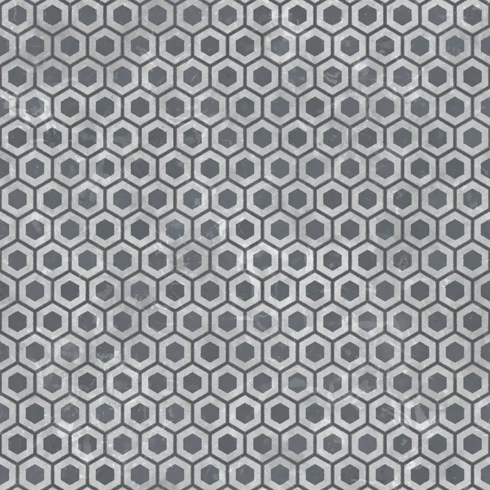 Hexagonal Floor Tiles