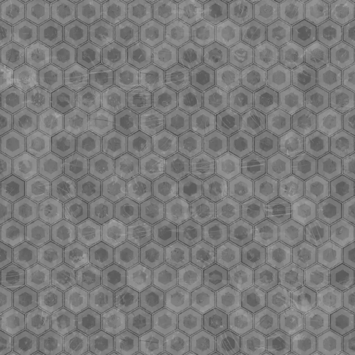 Hexagonal Floor Tiles