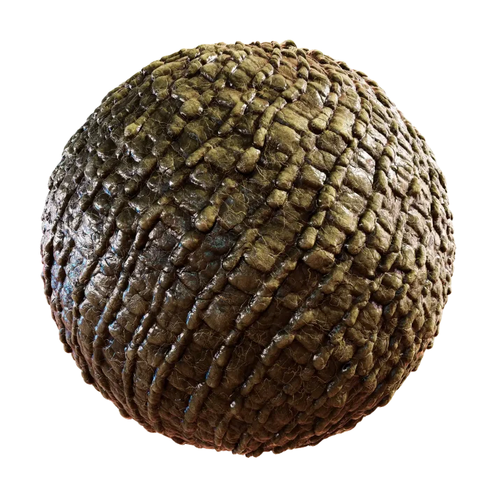 Thick Alien Skin PBR Texture