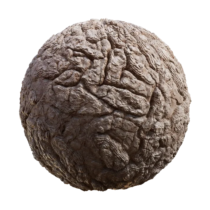 Dusty Grey Rock PBR Texture