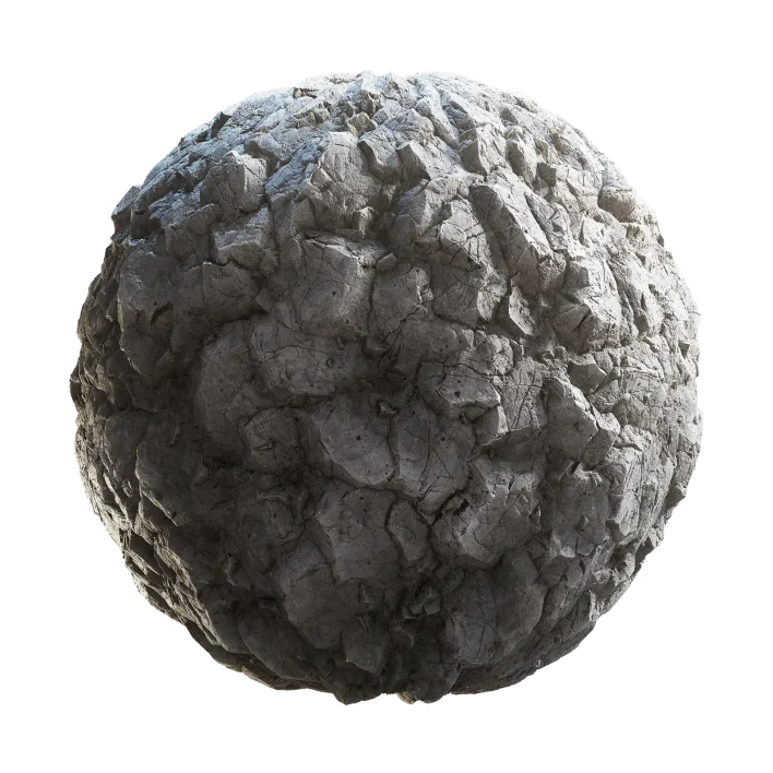 Grey Rock PBR Texture