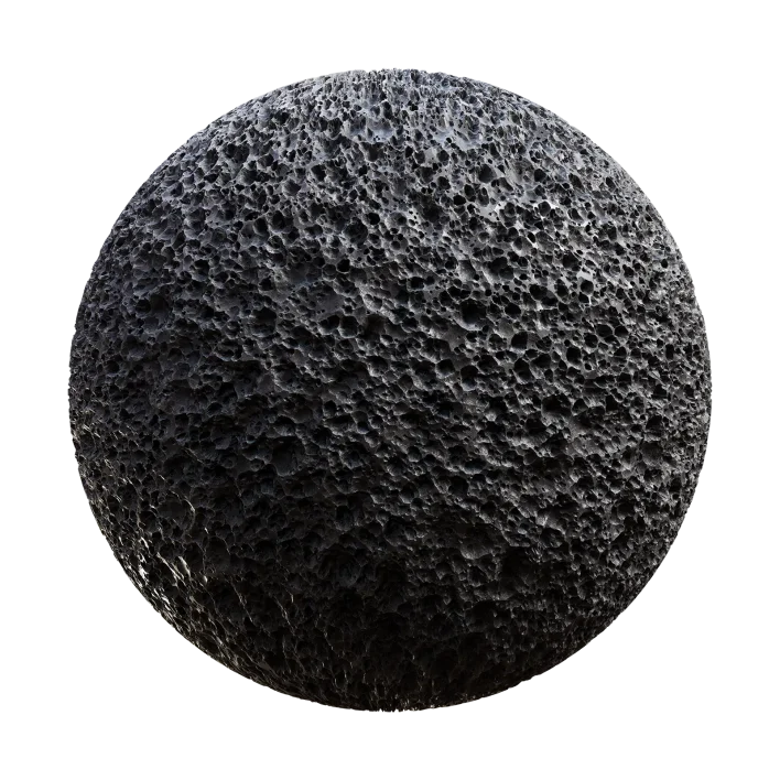 Porous Volcanic Rock PBR Texture