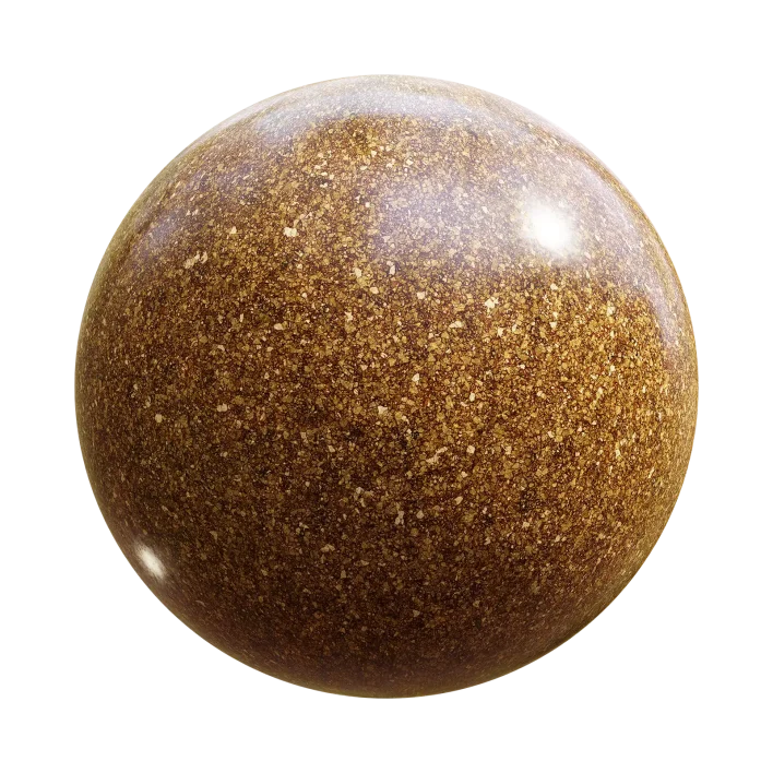Amber Granite PBR Texture