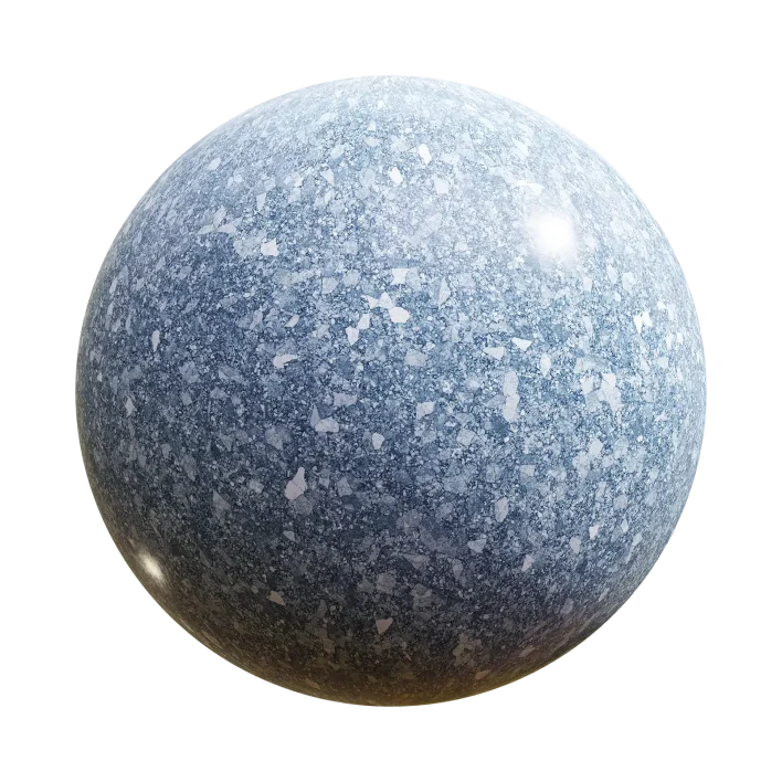 Blue Pearl Granite PBR Texture