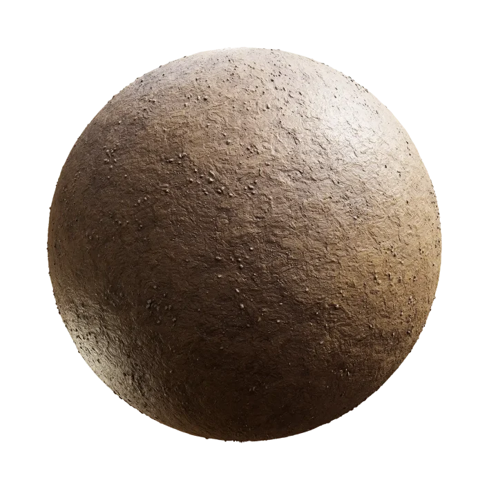 Brown Mud PBR Texture