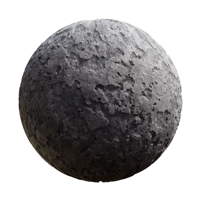 Dry Grey Ground PBR Texture